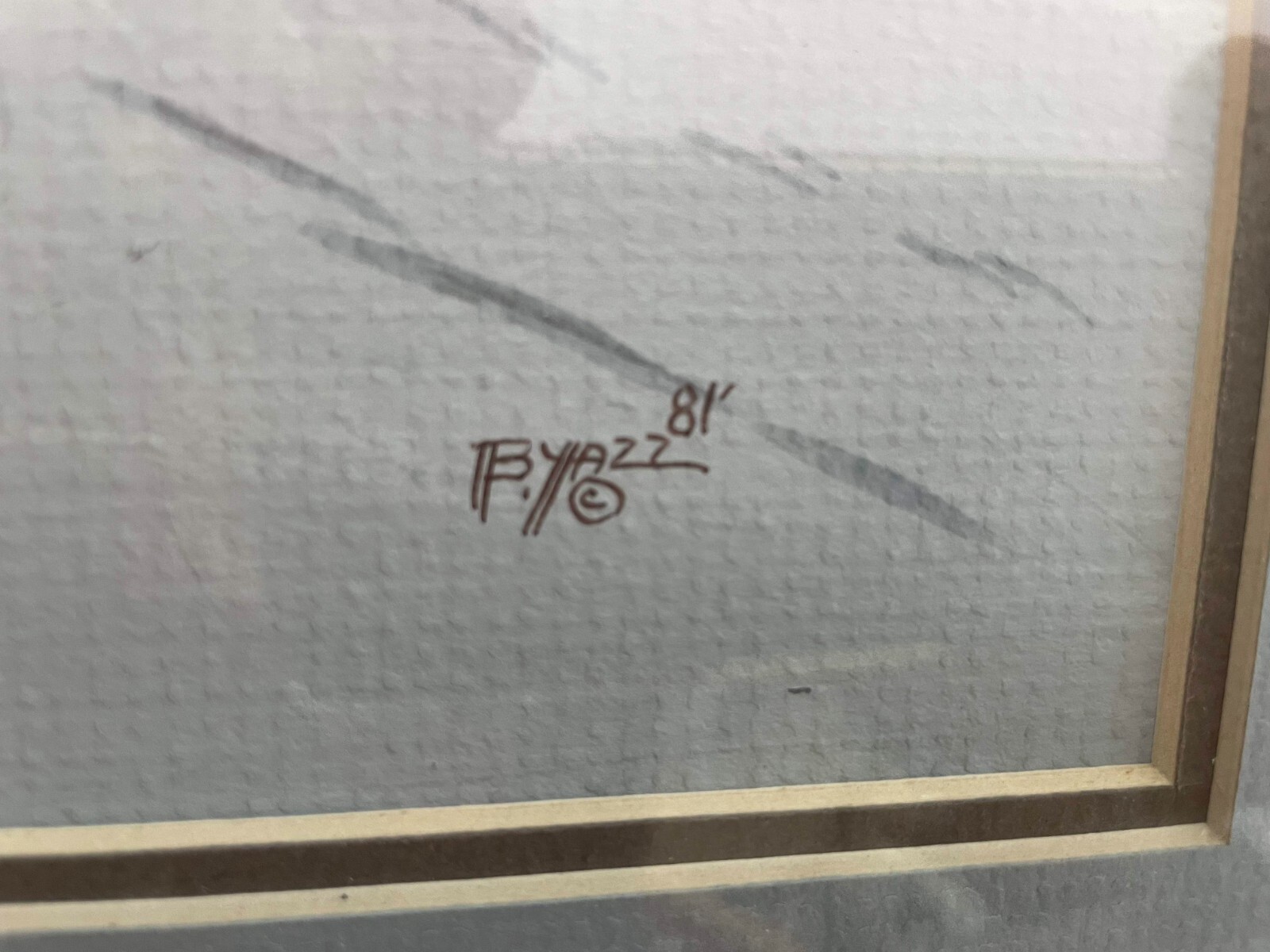 original signed Beatien Yazz (Jimmy Toddy) 20" x 16" -- Winter Sunset ...