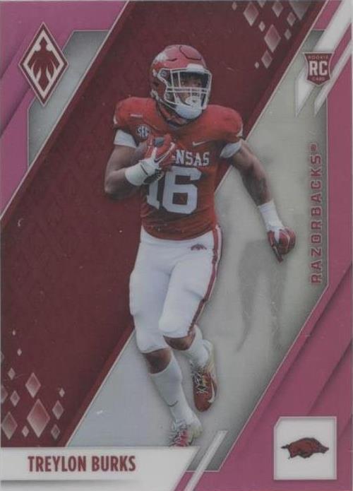 2022 Panini Chronicles Draft Picks - Phoenix Treylon Burks #33 Pink (RC ...