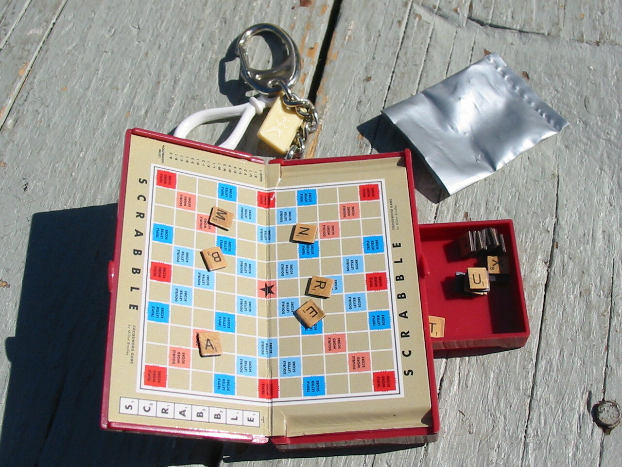 Scrabble Switch Up Unused Game Hasbro Crossword Family Mini 1999 Milton ...
