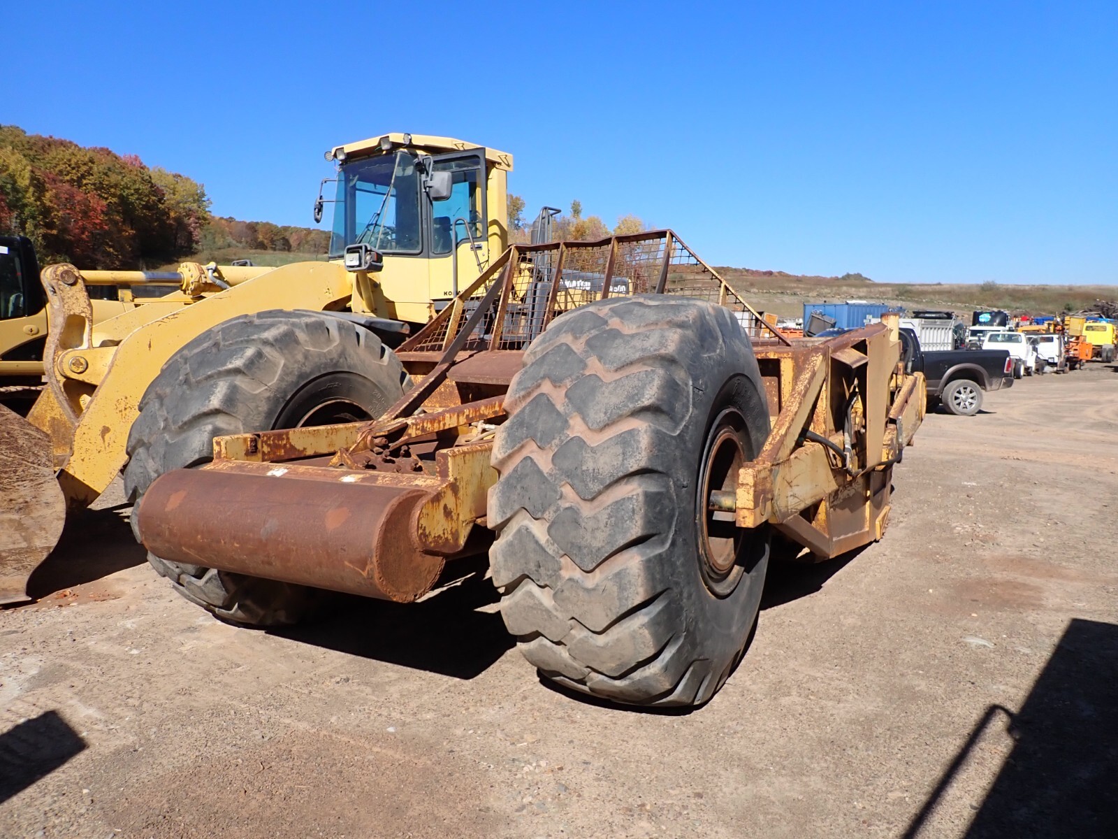 2000 Ashland I-180TS 18 Yard Pull Scraper NICE! Tractor Pan 180 | eBay