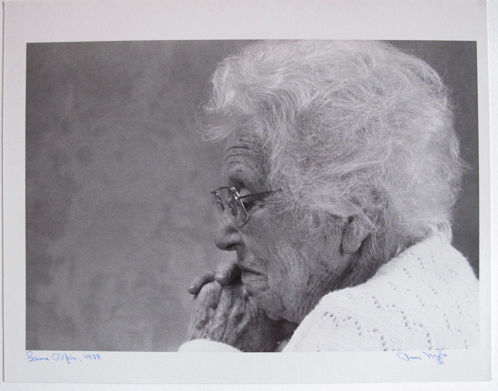 Portrait of Laura Gilpin by Anne Noggle; fine art photography print | eBay