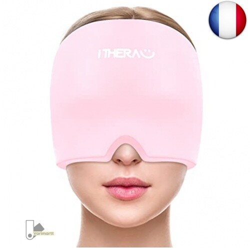 I-THERA-U Bonnet Migraine Relief Cap - Poche De Glace En Gel ...