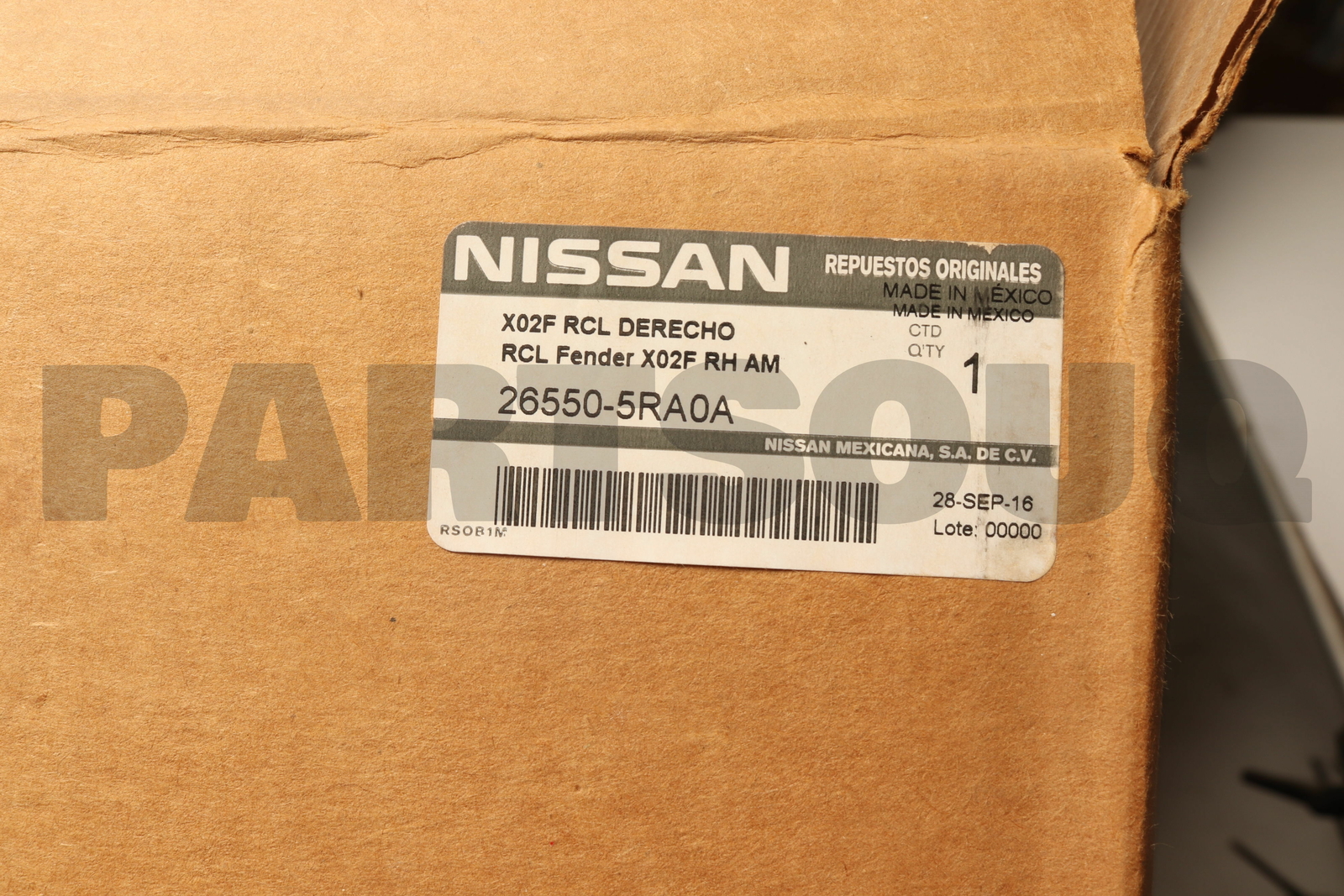 265505RA0A Genuine Nissan COMBINATION LAMP ASSY REAR,RH 26550-5RA0A | eBay