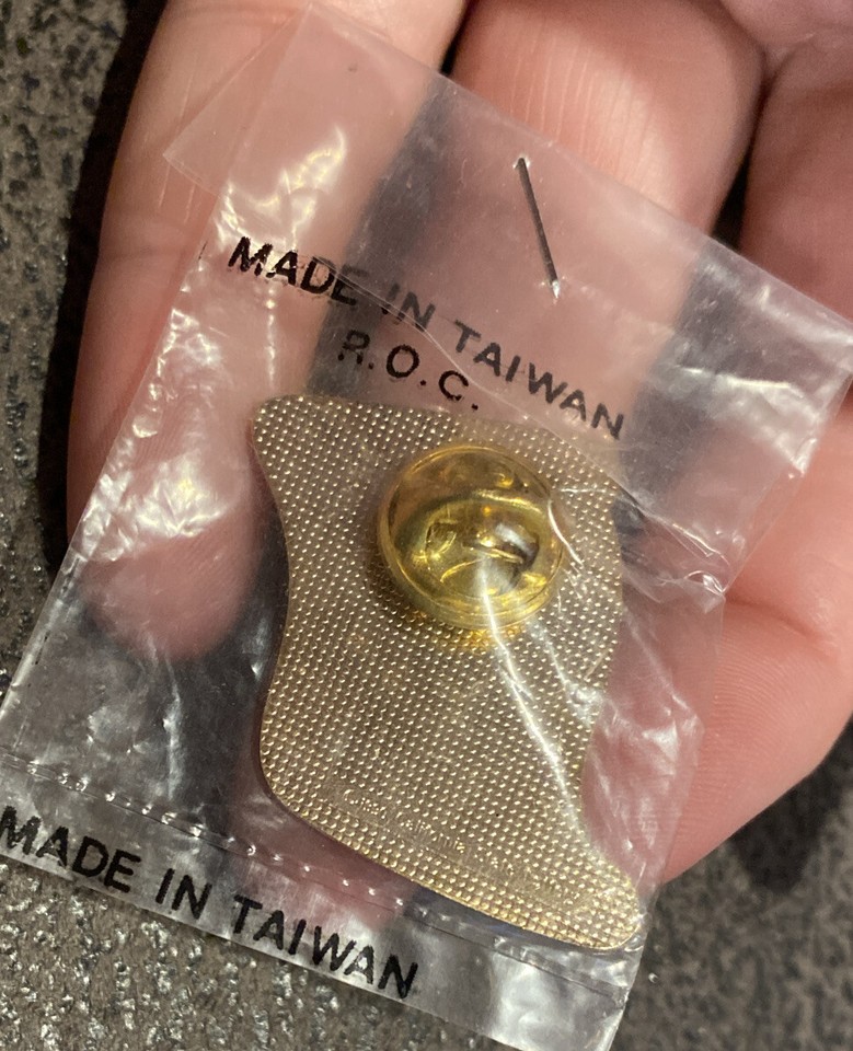 CALIFORNIA LOTTERY lapel hat PIN: "HIDDEN TREASURE map" NEW STILL IN ...