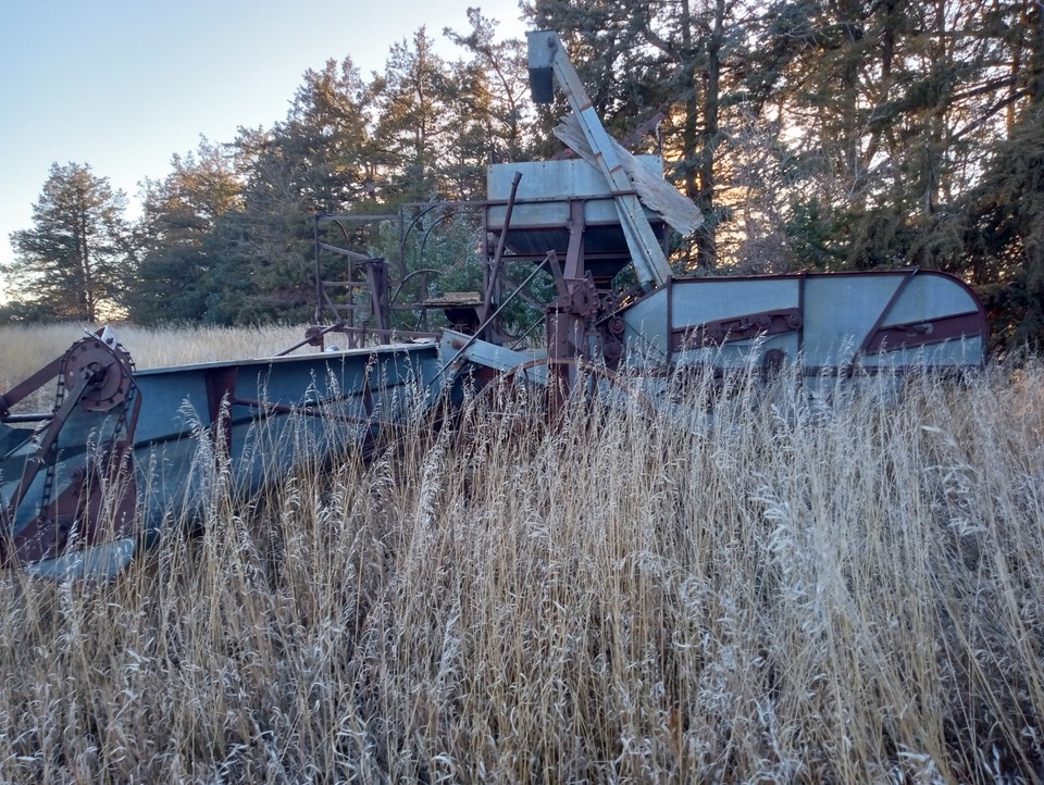 Gleaner Baldwin Model E Pull Type Combine Parting Out Or Buy Whole | eBay