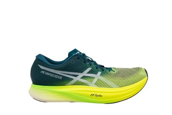 Size 8 - ASICS Metaspeed Edge+ Velvet Pine Safety Yellow for sale ...