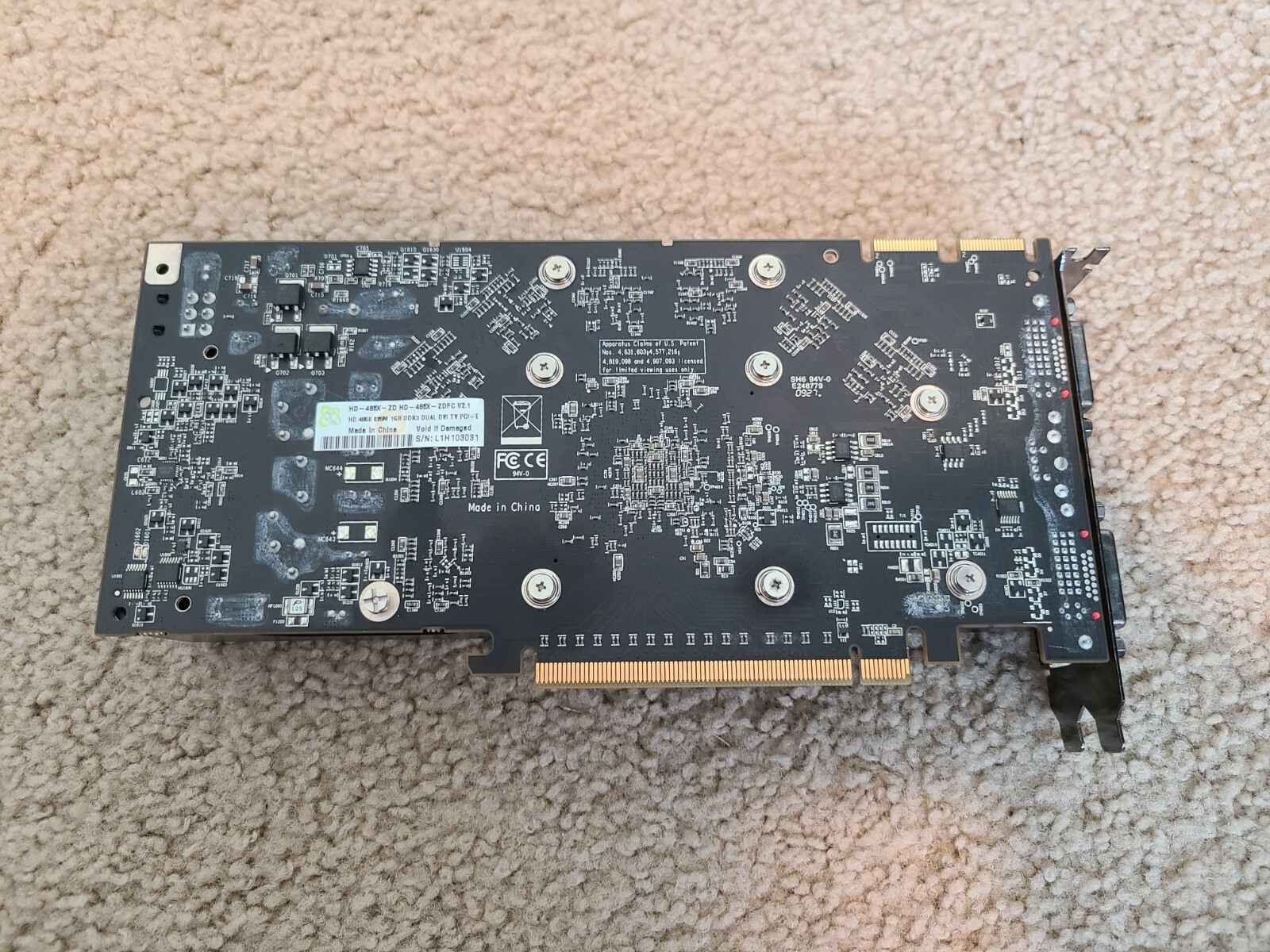 XFX ATI Radeon HD 4850 (HD485XZDFC) 1GB DDR3 SDRAM PCI Express x16 ...