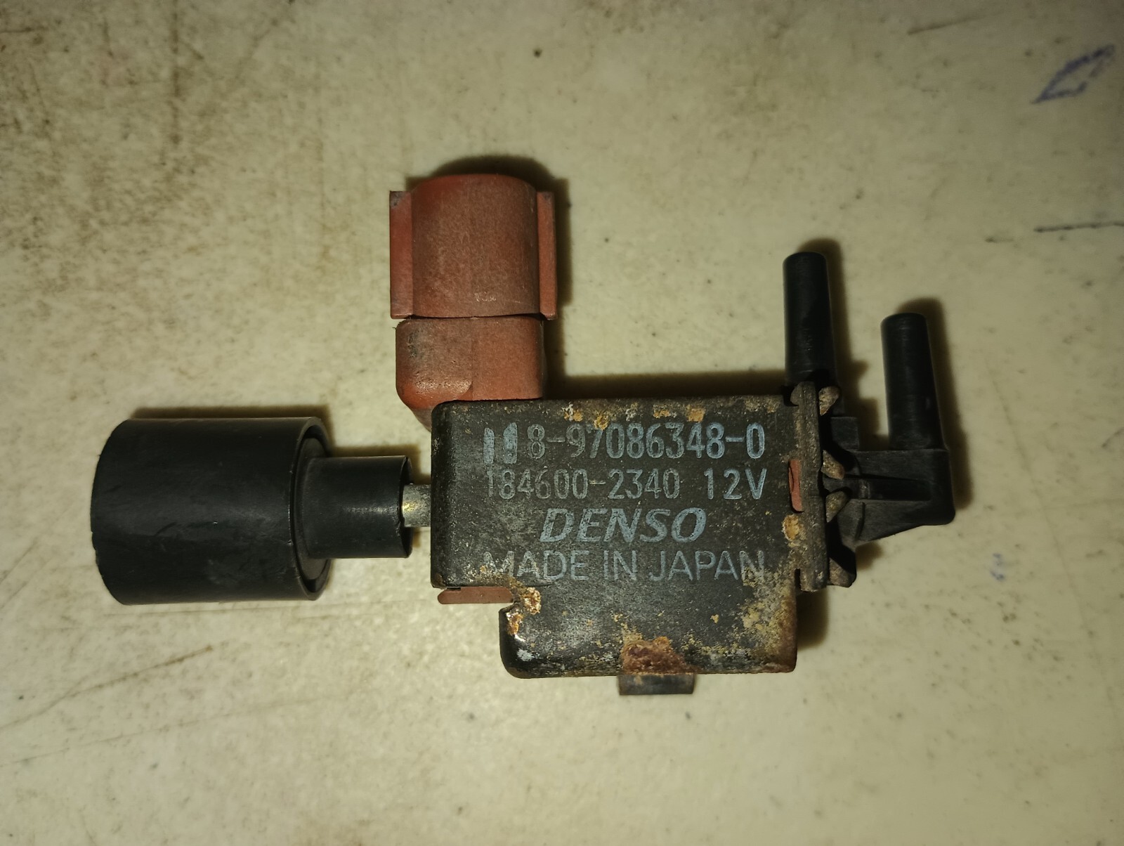 93-04 Honda Isuzu OEM Vacuum Solenoid Valve VSV 8-97086348-0 DENSO ...