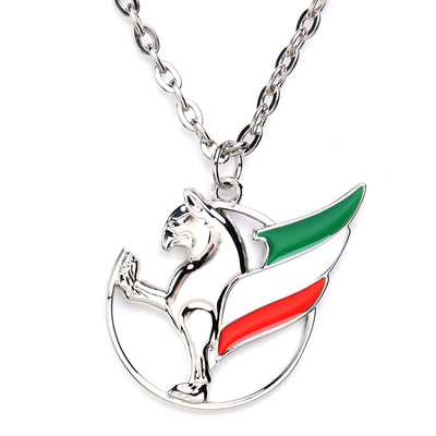 Persian Simorq Necklace Chain Flag King Persia Simorgh Farsi Parsi ...