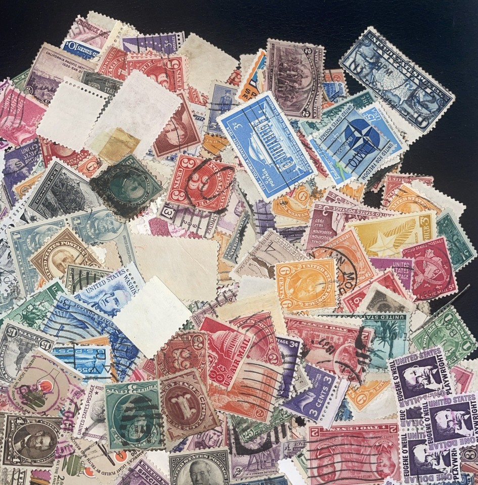 Huge US Used Stamp Collection LotA You Get All Stamps Pictured! | eBay