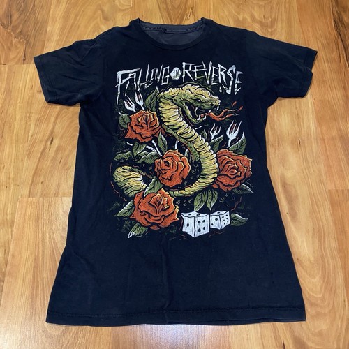 Falling In Reverse T-Shirt VTG Rock Band Mens XS X-Small Black Tee | eBay