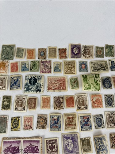 RUSSIA STAMPS LOT Of 109 COLLECTION VINTAGE | eBay