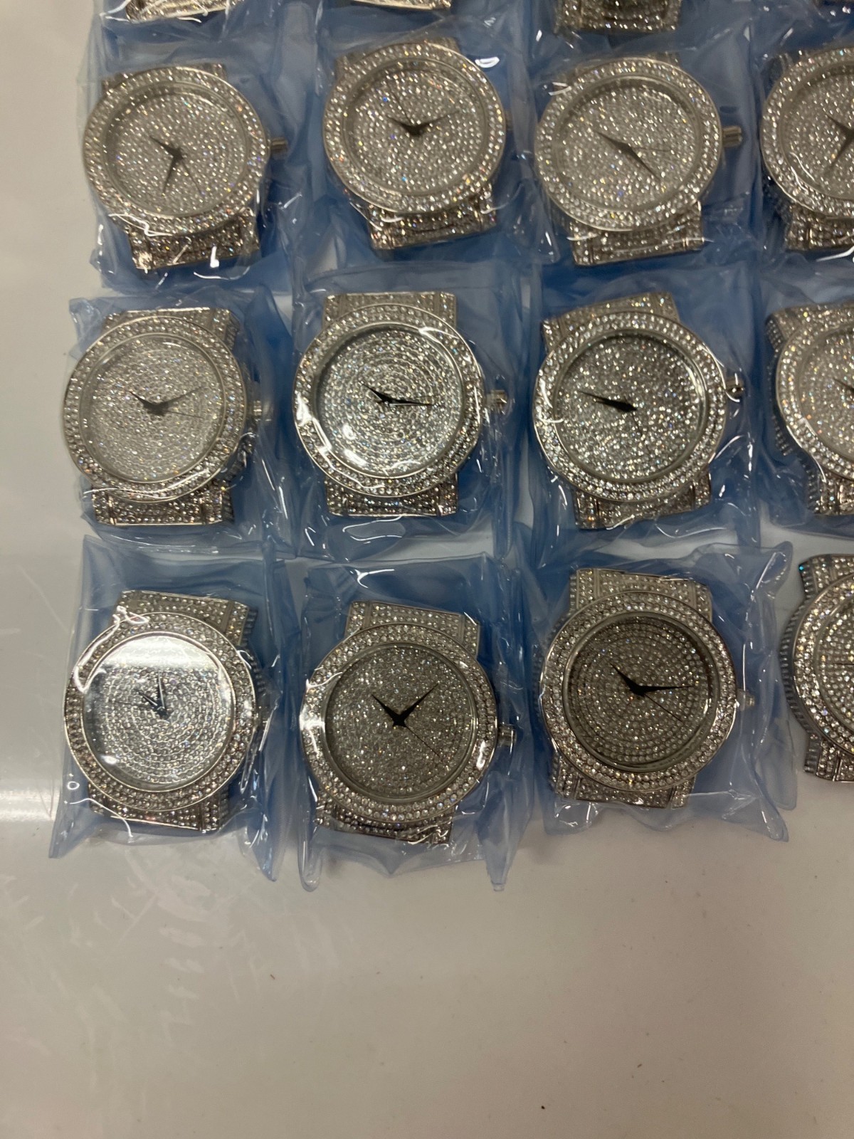 Bling Master (NIP, Lot of 40) Moissanite Hip Hop Fashion Watches | eBay