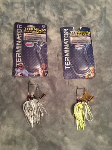 Lot of 2 Terminator Titanium Buzzbaits New Open Box | eBay