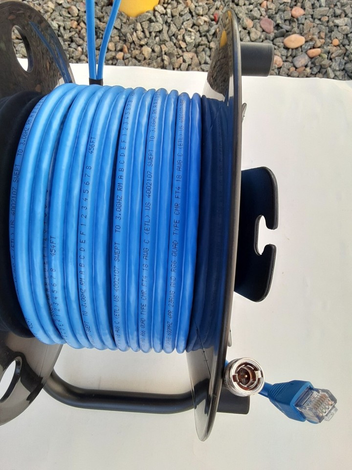 150 FT 3G HD-SDI RG6/CAT6 Combo Reel | eBay