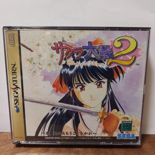 Sega Saturn Sakura Wars2 SS Disk USED Japan Free Shipping Very Good Condition | eBay