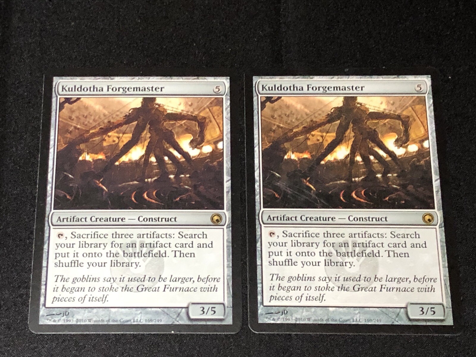 MTG Kuldotha Forgemaster X2 Scars Of Mirrodin | eBay