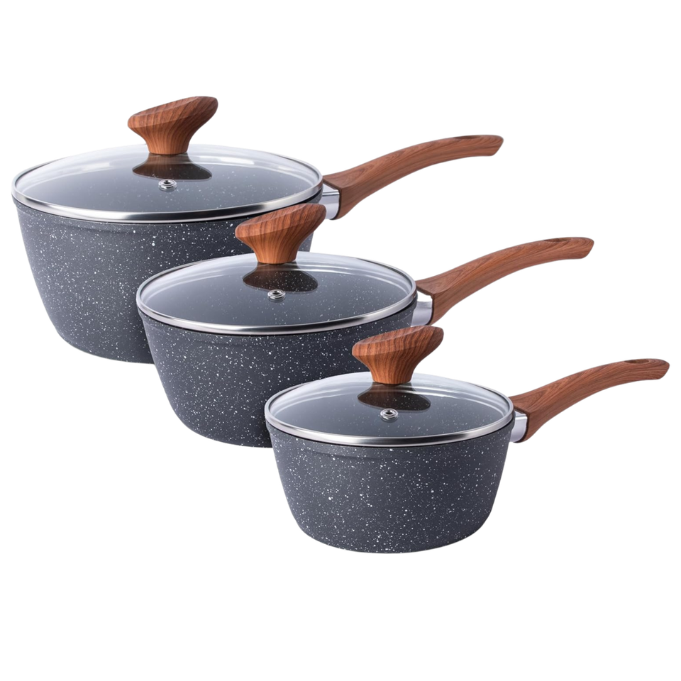 Marble Cookware Collection: Frying Pans, Woks, Sauté Pans, and ...