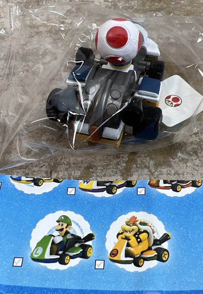 Nintendo Mario Kart Pull-Back TOAD Racer NEW | eBay