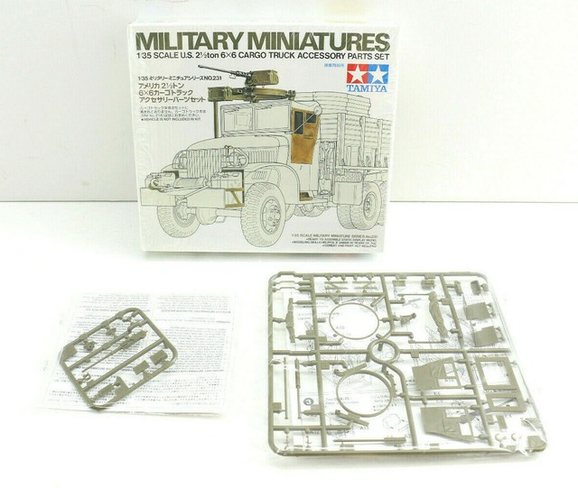 Tamiya 1/35 Military Miniatures Modern US Accessory Set Model Kit 35141 ...