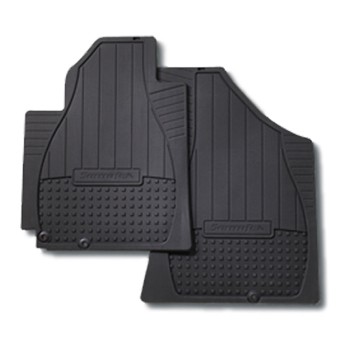 Genuine Hyundai Floor Mats All Weather Second Row 2B014-ADU10 | eBay