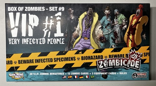 ZOMBICIDE BOX OF ZOMBIES - SET #9: VIP #1-VERY INFECTED PEOPLE; COOL ...