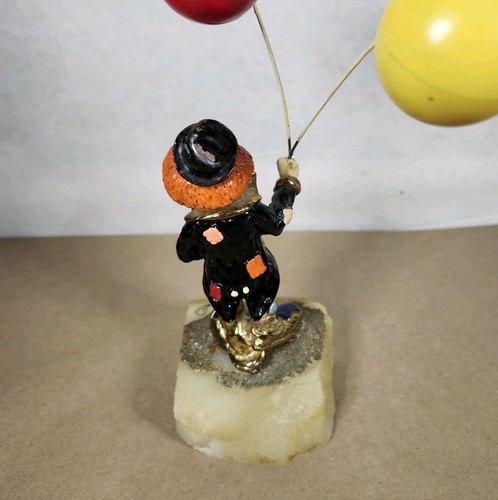 Ron Lee Signed Clown Figurine - HOBO JOE WITH BALLOONS Vintage *See ...