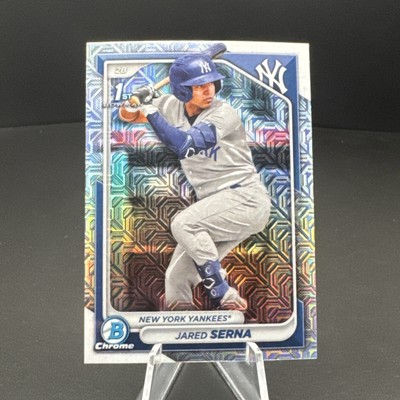 2024 Bowman Chrome #BCP-68 Jared Serna 1st Mega Box Mojo Refractor ...