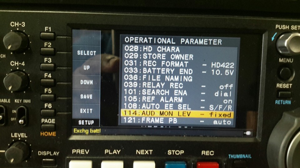 Sony PMW-1000 Compact XDCAM HD/SD SxS Memory Recording Deck | 9 Inputs ...