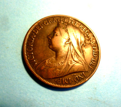 Great Britain One penny 1898 XF | eBay
