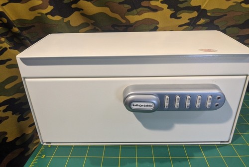 Health Care Logistics Locking KEY COMBO Touch Return Drop Box Drug Keys ...