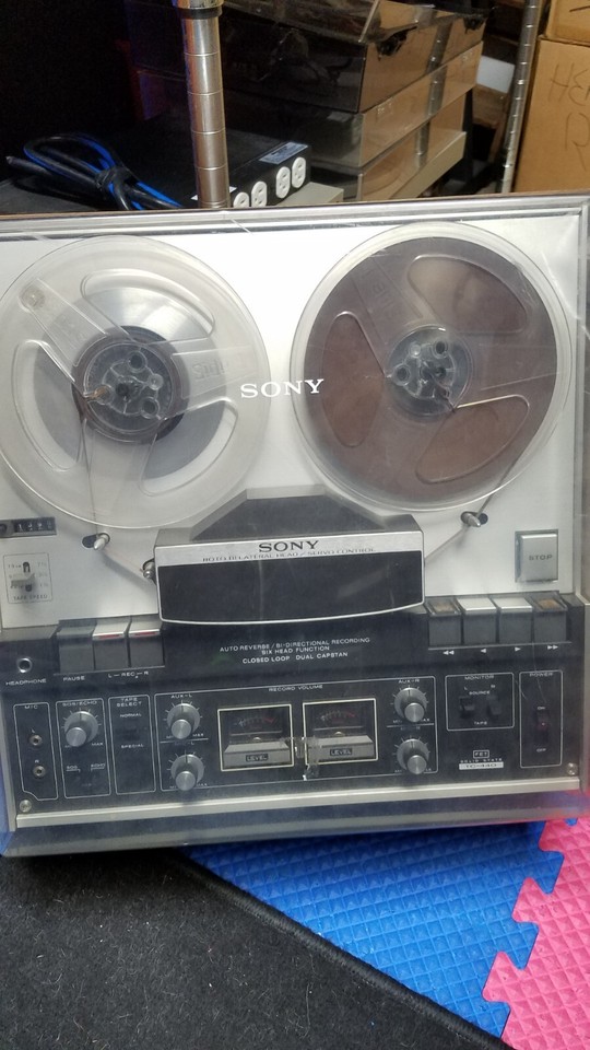 Vintage Sony TC-440 Reel To Reel With Dust Cover. | eBay