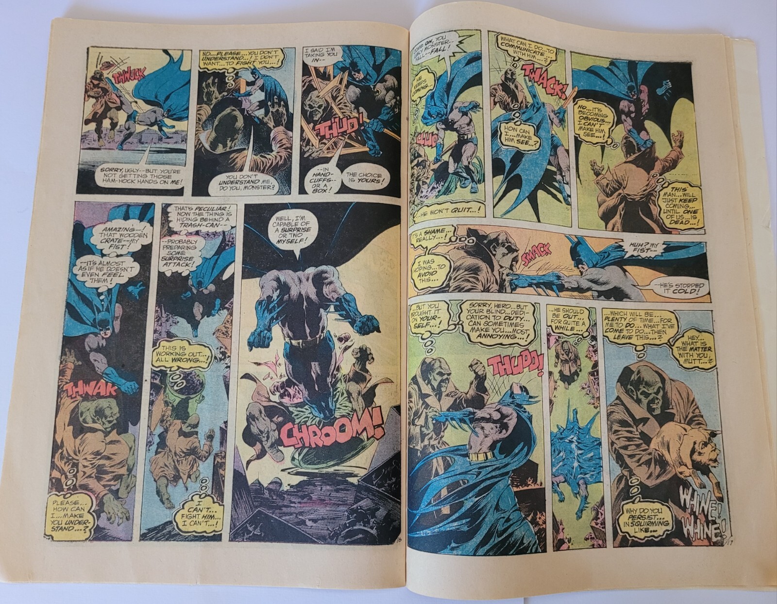 DC Comics Bronze Age Swamp Thing 1st Appearance Batman 1973 Dec No. 7 ...