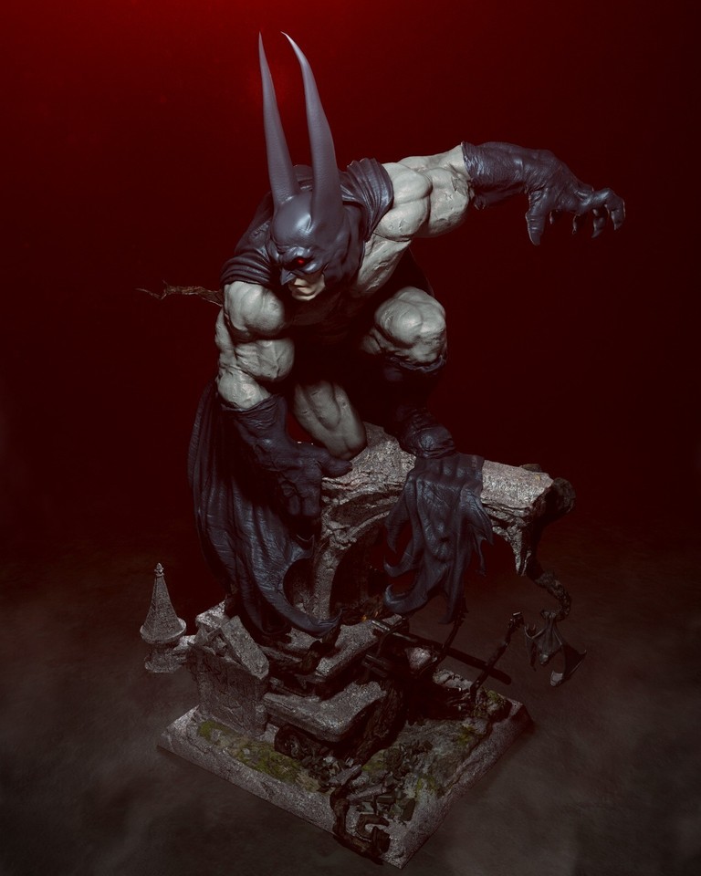 Batman Vampire Statue Batman DC Hero Figure Pre-Order | eBay