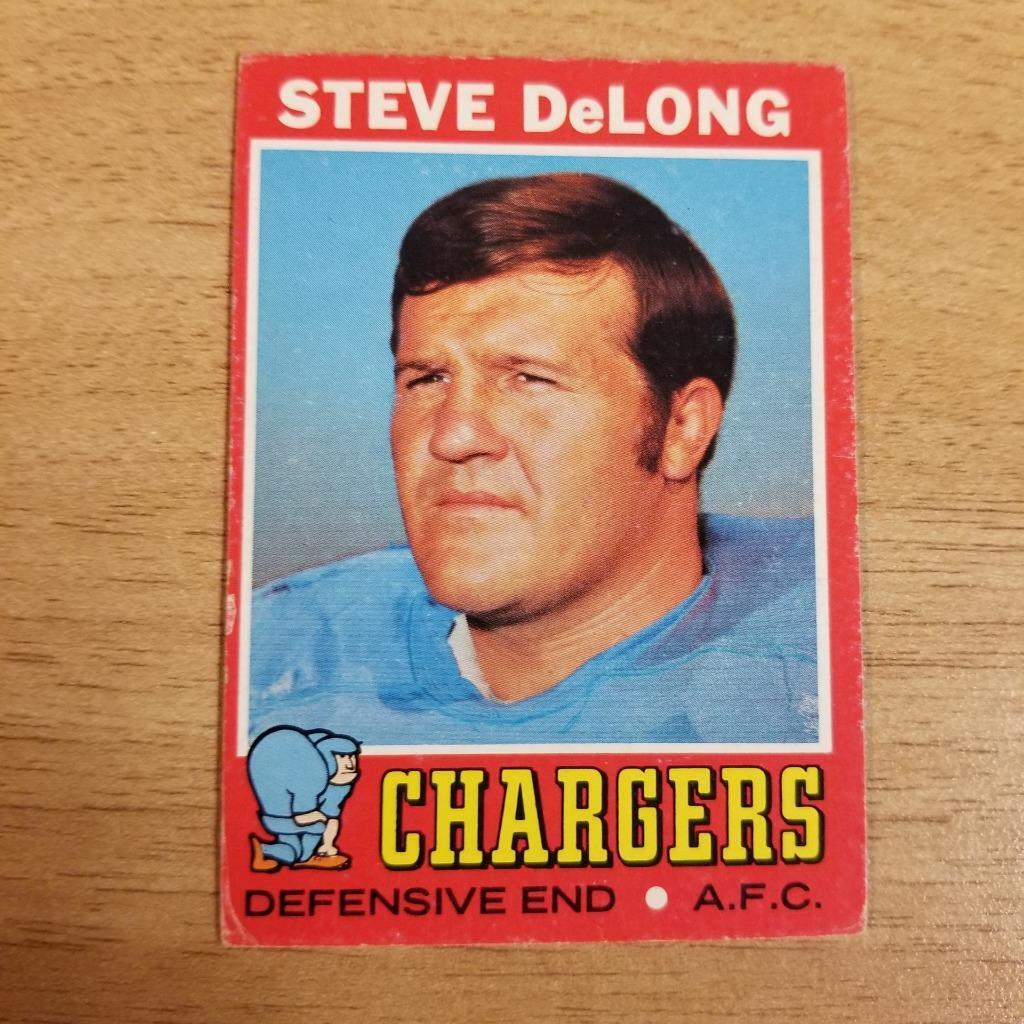 STEVE DeLONG 1971 Topps FB #92 FREE SHIP 50% OFF SALE B1005R4S13P18 | eBay