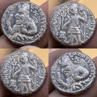 Wonderful old Greek king old solid silver rare coin | eBay