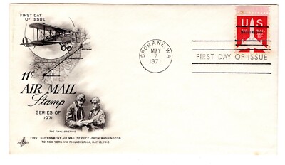 C78b Pre-cancel Red 11c Jet 1971 First Day Cover | eBay