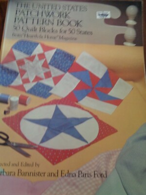 THE UNITED STATES PATCHWORK PATTERN BOOK 50 QUILT BLOCKS PATTERNS 50 ...