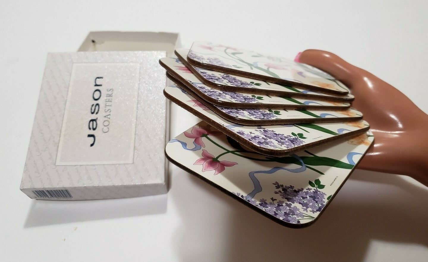 🇳🇿 6 JASON COASTERS VICTORIA NEW ZEALAND NON RAIN FOREST RENEWABLE ...