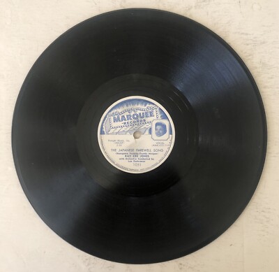Kay Cee Jones - The Japanese Farewell Song / I Wore Dark Glasses 78 RPM ...