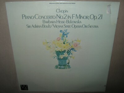 Sir Adrian BOULT Barbara Hesse-Bukowska CHOPIN Piano Concerto No 2 ...