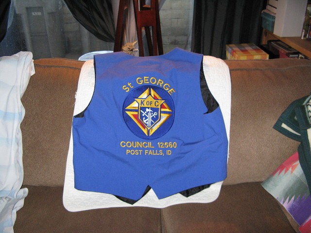 “Knight of Columbus Council 12560 with PIN” Vest Unique Item (M) | eBay