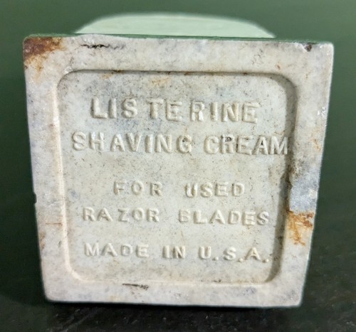 1930'S CERAMIC FIGURAL ART DECO FROG LISTERINE SHAVING CREAM RAZOR ...