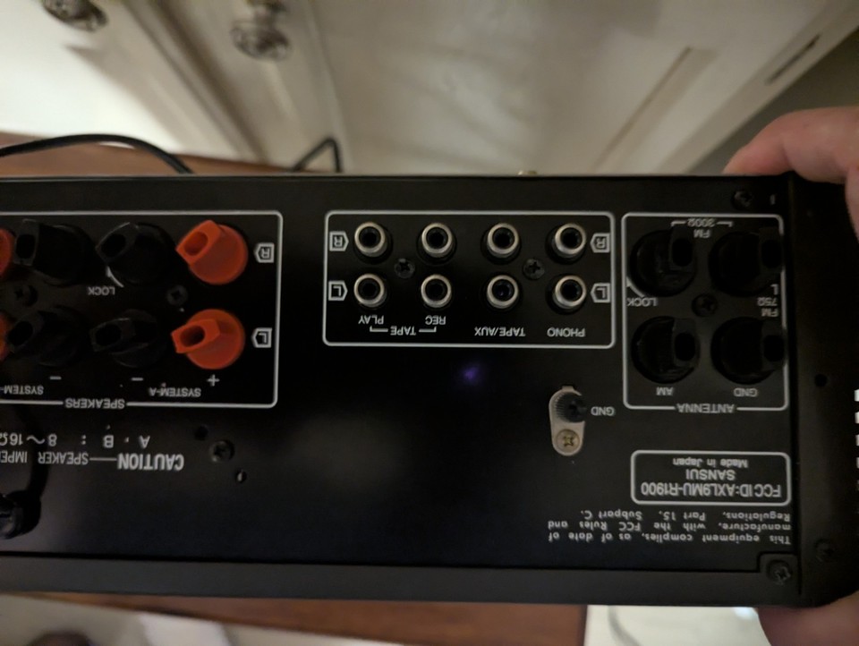 Sansui R-5 AM/FM Stereo Receiver Vintage Hifi • 25 Watts per Channel ...