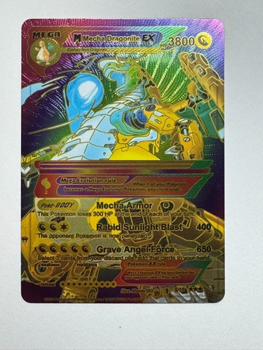 Pokemon Mecha Dragonite EX RAINBOW DISPLAY Card MINT CONDITION | eBay