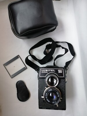 TESTED LUBITEL 166 UNIVERSAL USSR Russian TLR Medium Format 6x6 LOMO ...