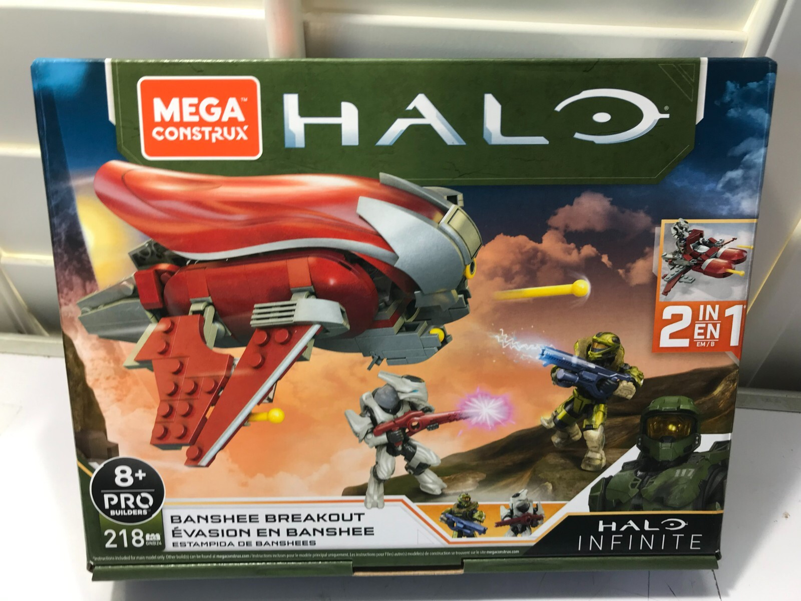 Mega Construx Halo Infinite Banshee Breakout Building Set GNB24 New ...