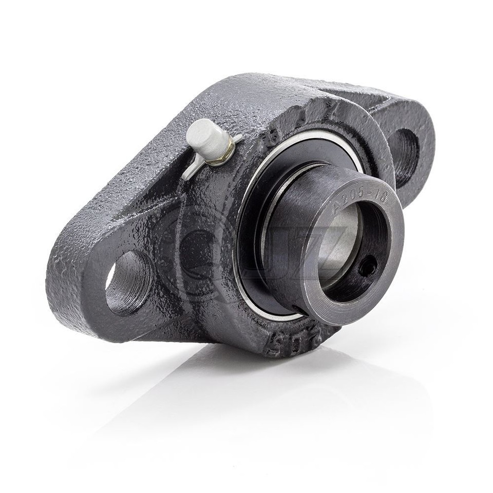 2x 2.25in 2-Bolts Flange Cast Iron UCFL212-36 Mounted Bearing UC212-36 ...