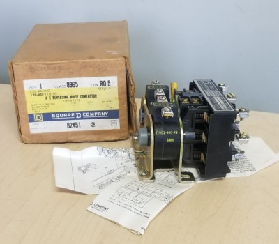Square D 8965 R05 Series D Hoist Contactor 440-575V 50-60Hz | eBay