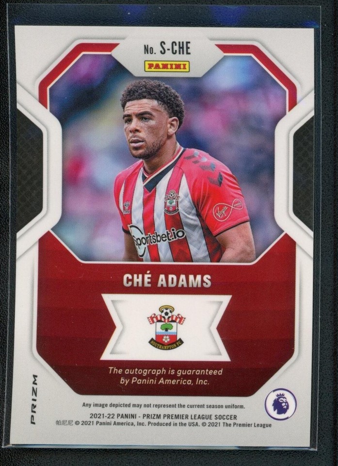 2021-22 CHE ADAMS AUTO PANINI PRIZM PREMIER LEAGUE SIGNATURES BREAKAWAY ...
